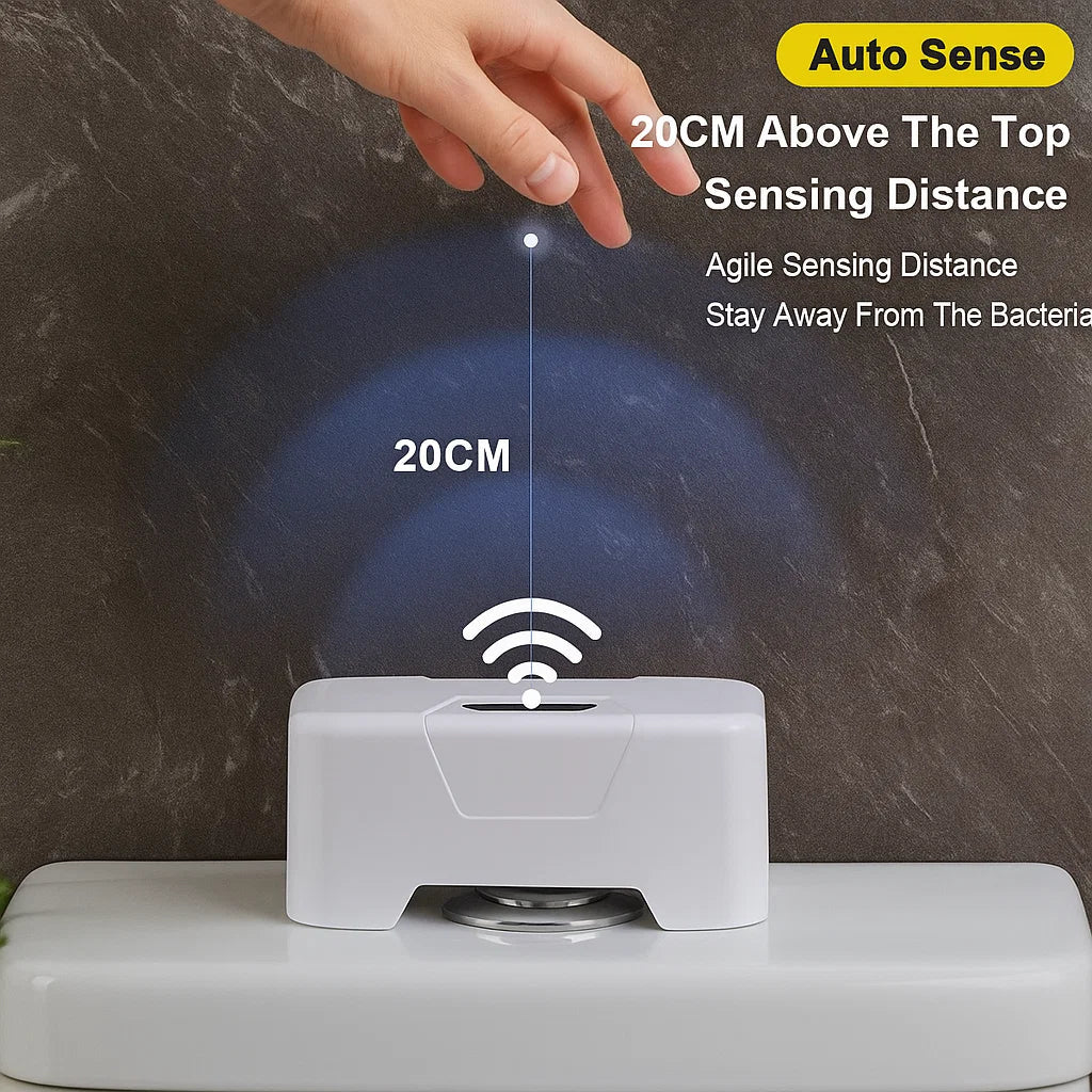 😍1st Time In Pakistan Automatic Sensing Toilet Flush Button, Touchless ...